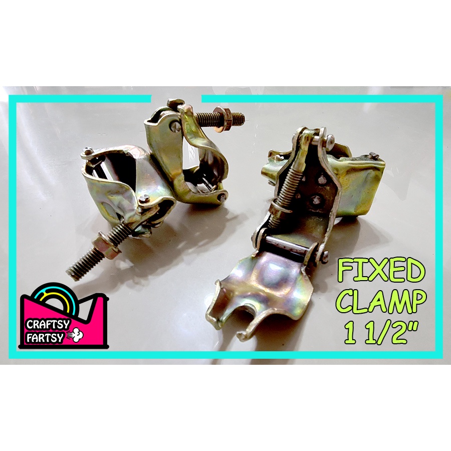 【factory outlet】 (PER BOX) Fixed Clamp Fix Clamp Scaffolding Clamp 1 12 ...