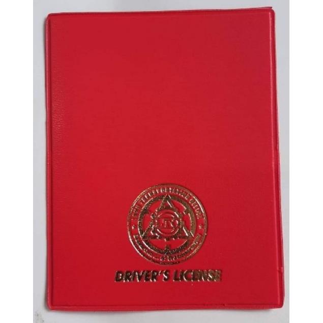 Drivers License Jacket Leather With Gold LTO Logo | Lazada PH