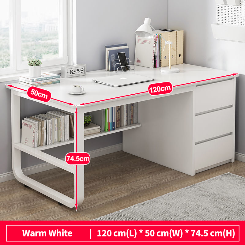 HEKEY Writing Desk Computer Desk PC Laptop Table Workstation Study Home ...