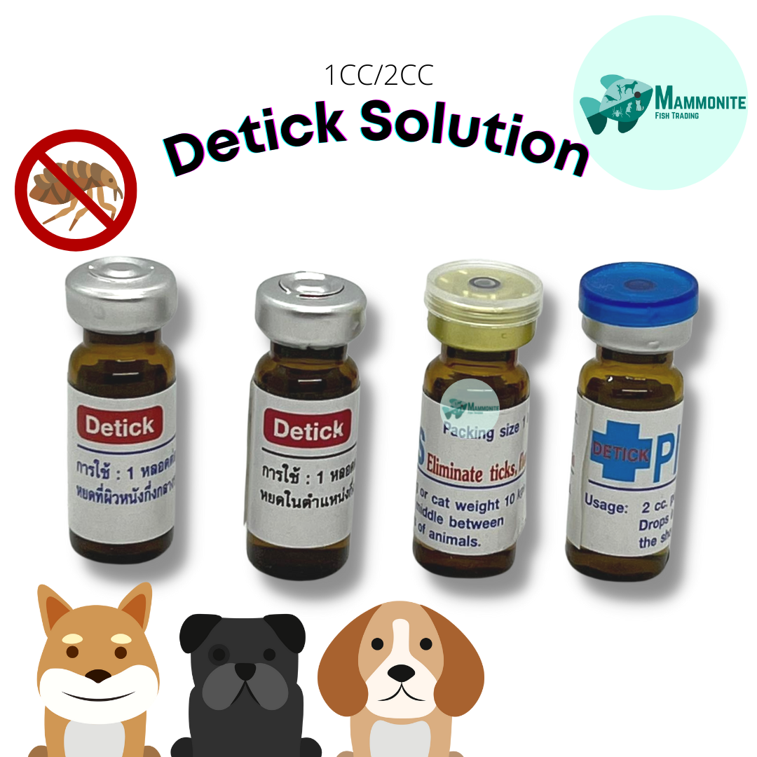 Detick Plus 1cc 2cc For Dogs and Cats Anti Tick Flea Mite | Lazada PH
