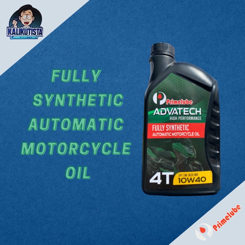 Scooter Oil for Motorcycle Primelube ADVATECH Fully Synthetic Automatic ...
