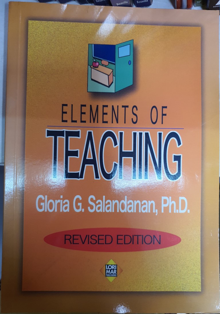 Elements of Teaching Revised Edition by Gloria Salandanan | Lazada PH