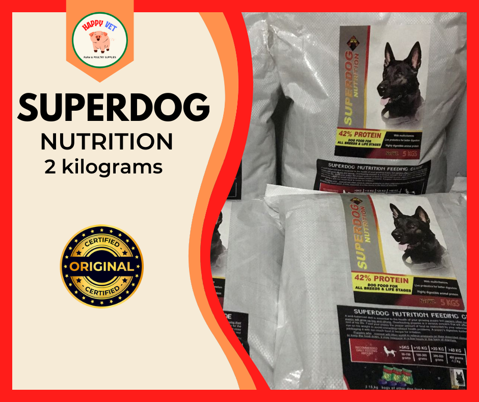 (SDN) SUPERDOG NUTRITION DOG FOOD Original for Pets All Ages All Breeds ...