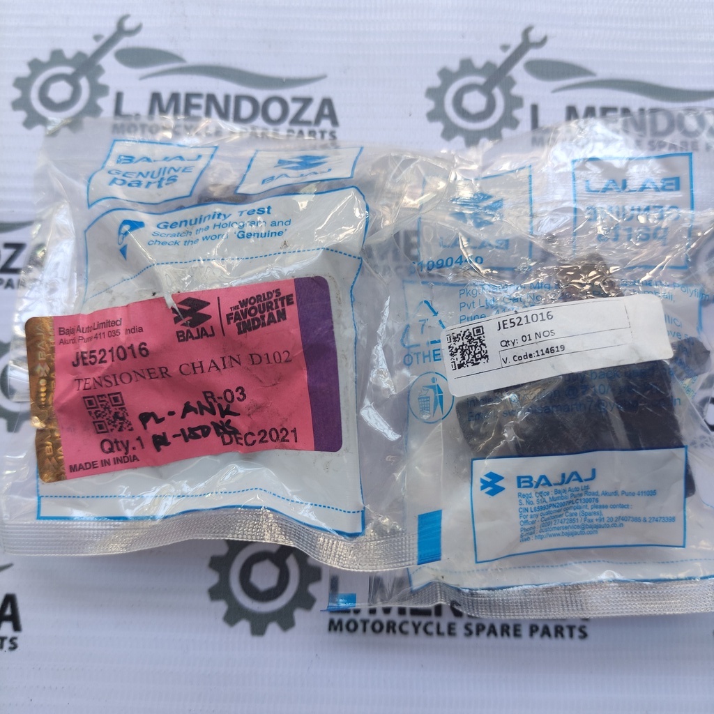 Rouser 150 NS 135 NS160 FI CT 150 Chain Tensioner Genuine JE521016 ...