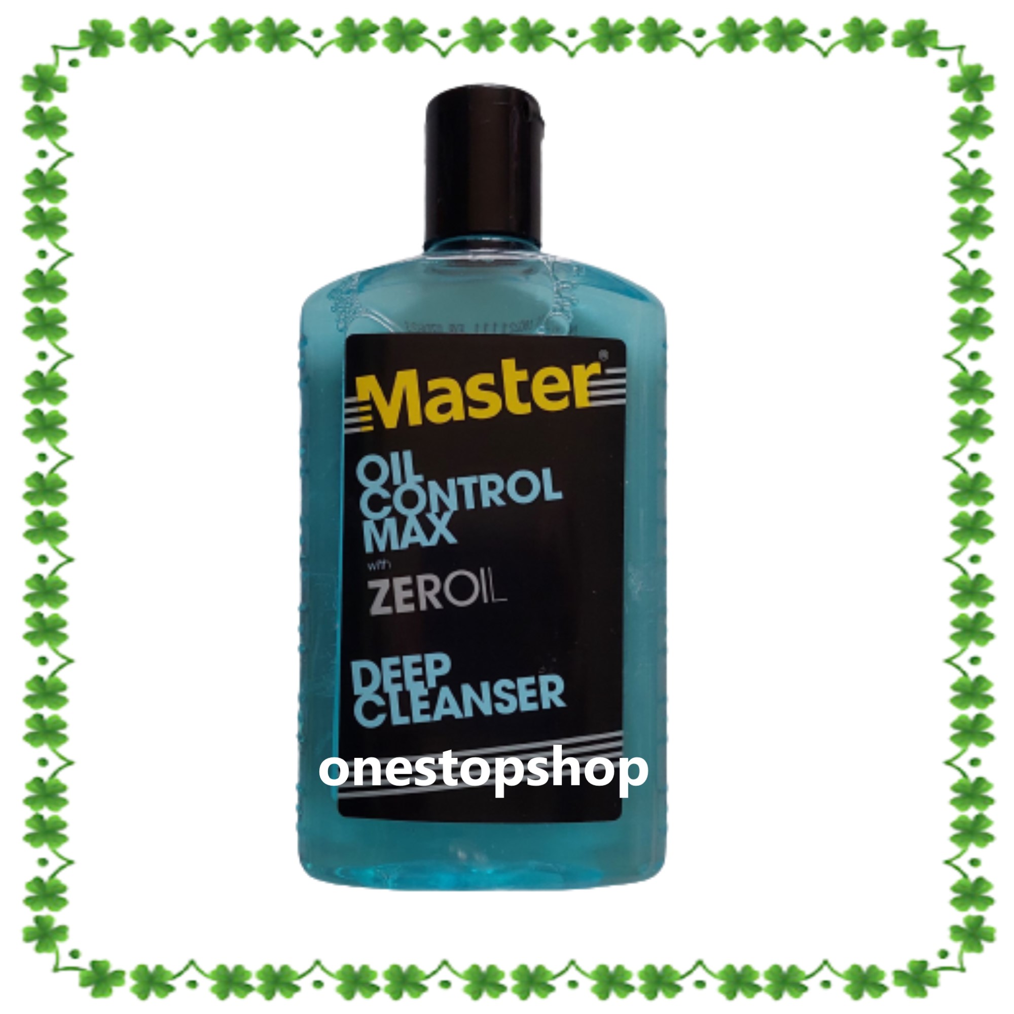 Master Oil Control Max/Whitening Plus with Zero Oil Deep Cleanser 225mL ...