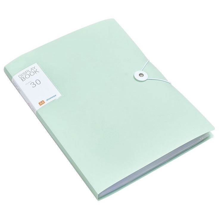 Clear Book Folder File Organizer Clear Folder A4 Presentation Book 30 ...