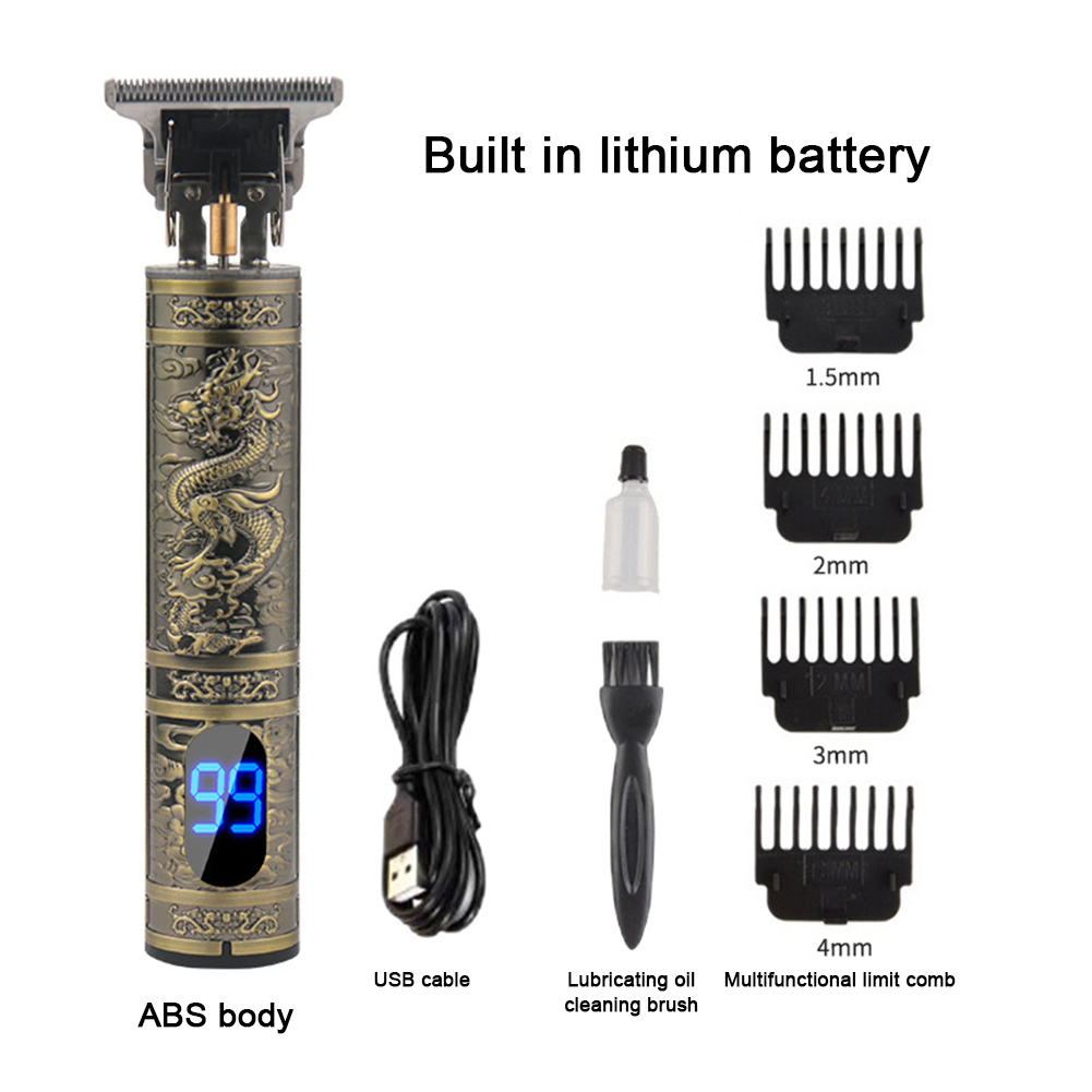 【Delivery within 1-3 days】Original Rechargable Razor Hair Cut Hair ...