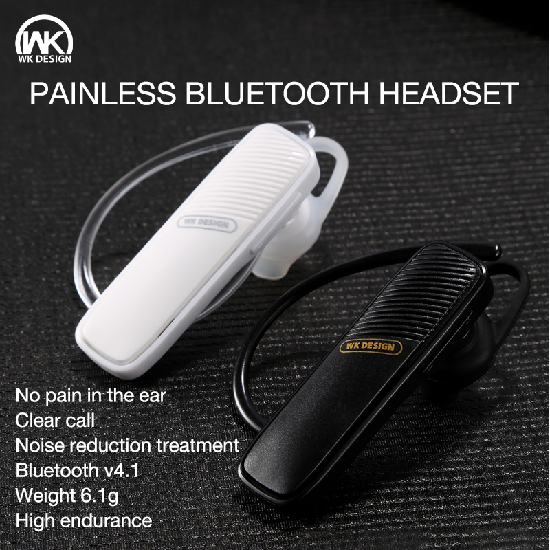 WK Design BS150 Original earhook mono bluetooth headphones Large ...
