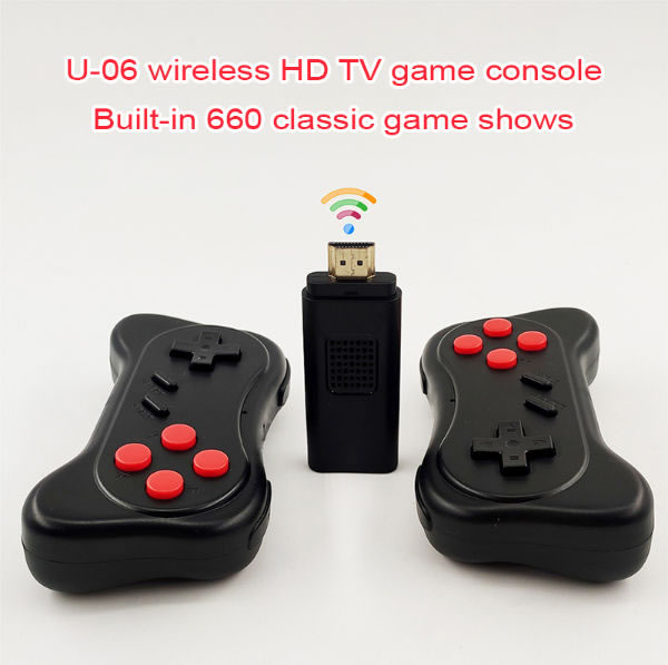 HDMI FAMILY COMPUTER, WIRELESS CONTROLLER Video Gaming Console Classic ...
