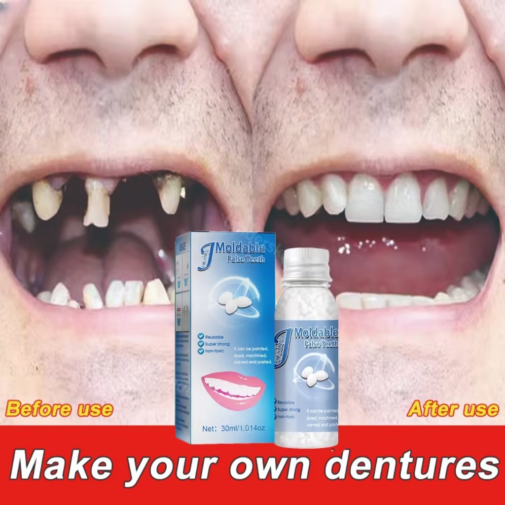 Temporary tooth repair teeth Set Solid Glue Tooth Filling Teeth And ...