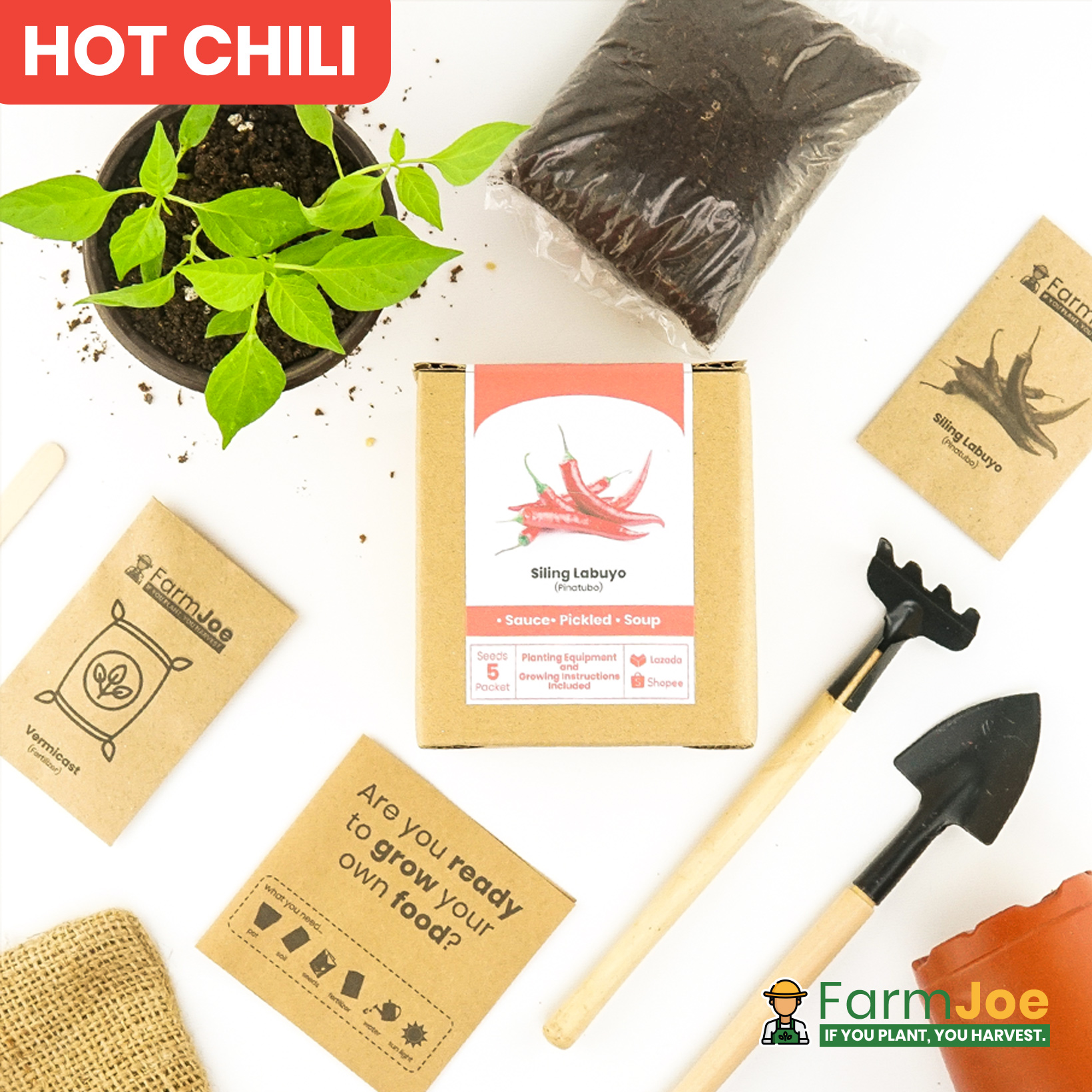 SILING PULA | Grow Kit | Plant Kit | Seedling Kit | Seed Starter Kit ...