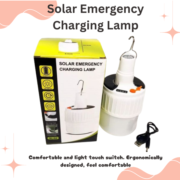 Solar Mobile Emergency Charging Lamp | Lazada PH