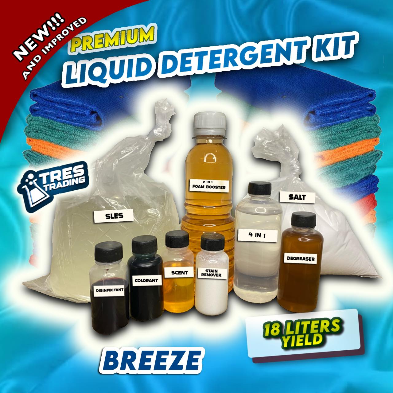 Diy Liquid Detergent Kit Lazada Ph