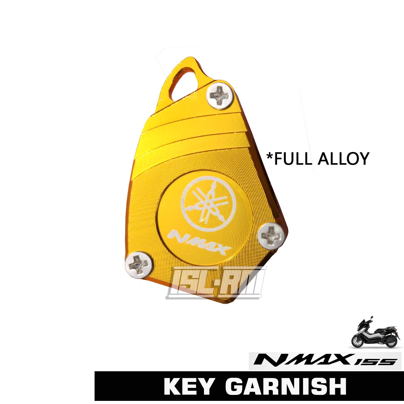 Yamaha Nmax Key Garnish *Full Alloy Gold | Lazada PH