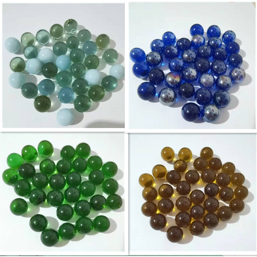 30pcs Opaque Cat's Eye Glass Marble Game Marbles Jolens Holen Aquarium ...