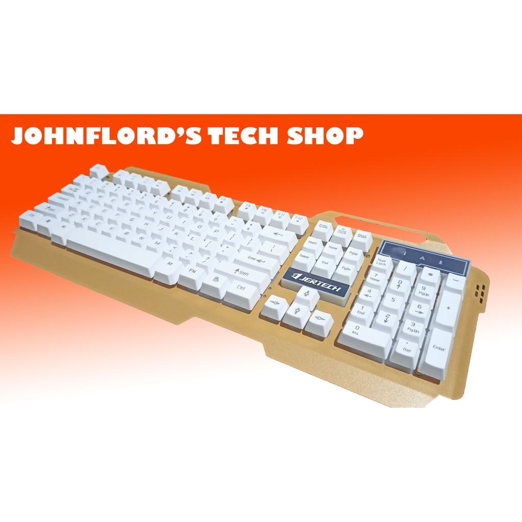 New Original Jertech Full size Keyboard Industry K909 RGB rainbow back ...