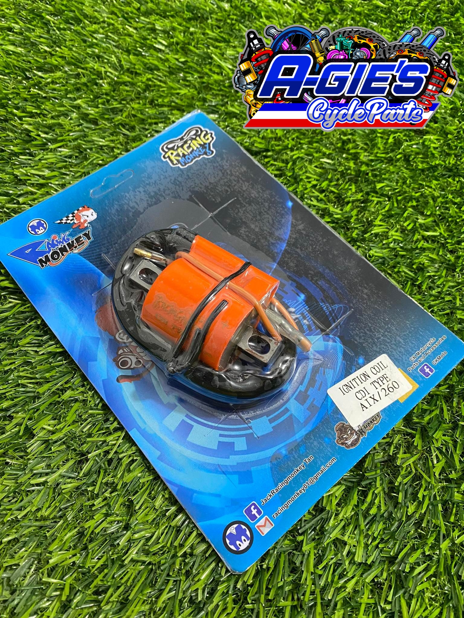 RACING MONKEY | CARB OR CDI TYPE IGNITION COIL | UNIVERSAL | Lazada PH