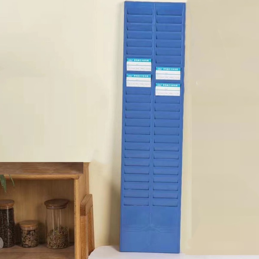 【🇵🇭LOCAL SHIP】Time Card Rack Wall Mount Holder 24/50 Pocket Slot for ...