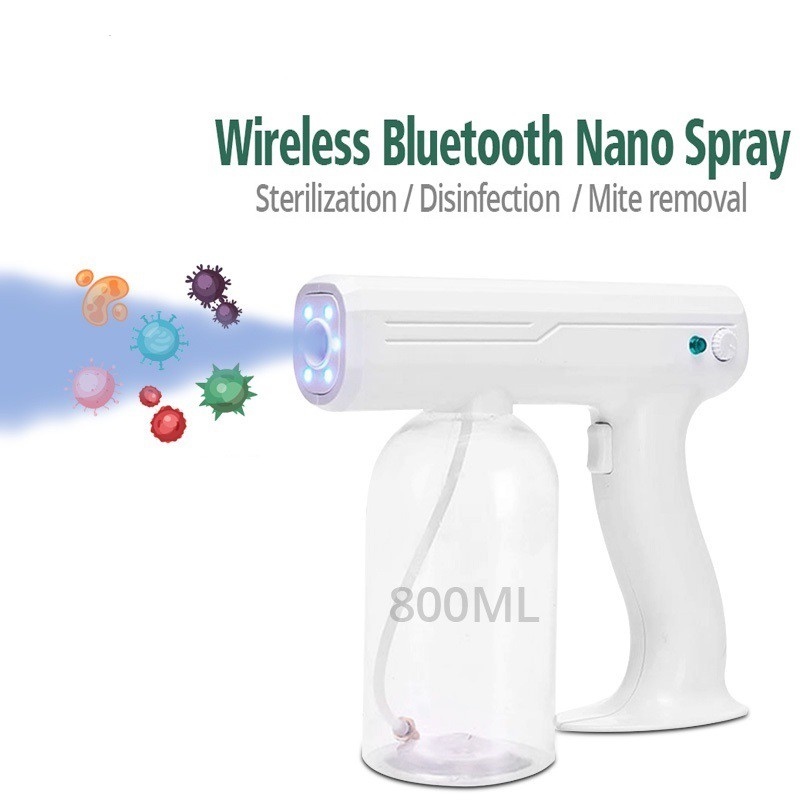 Disinfection Machine Gun Anion Blue Ray Nano Sprayer Handheld ...