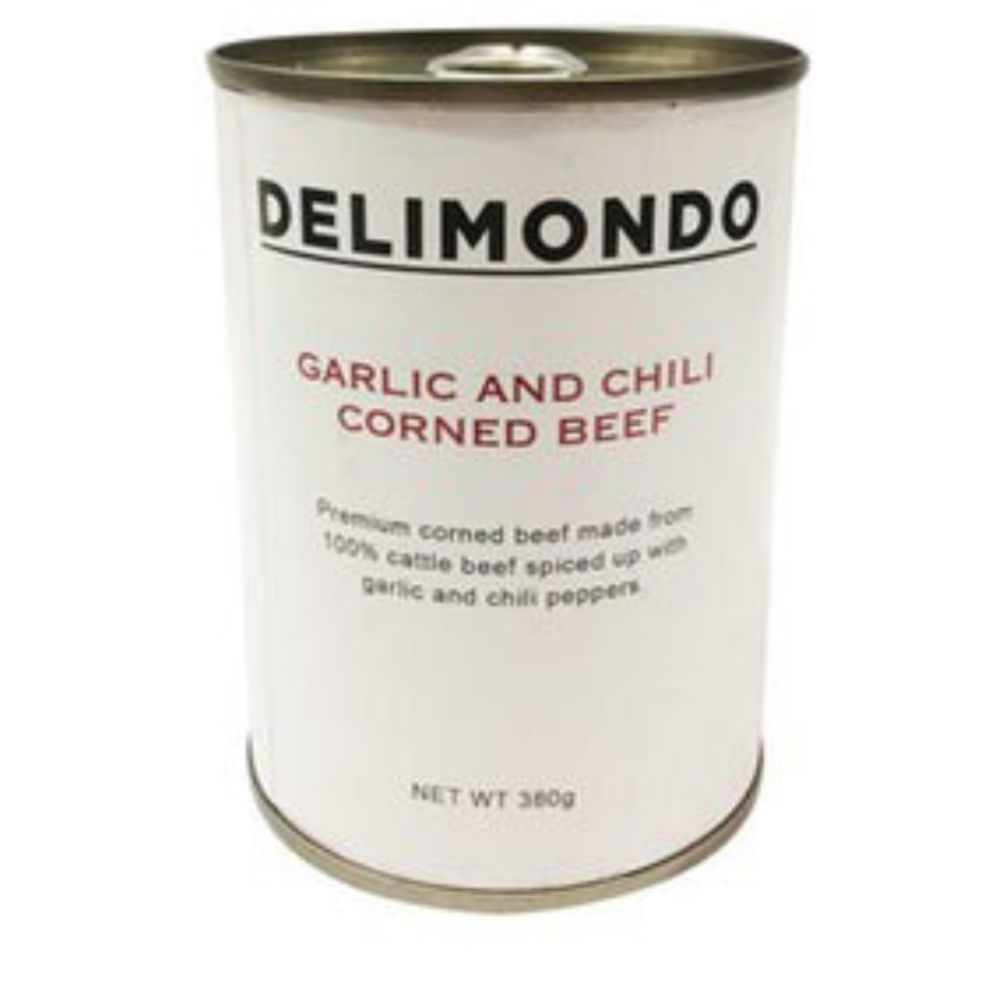 DELIMONDO CHILI AND GARLIC CORNED BEEF (380g) | Lazada PH