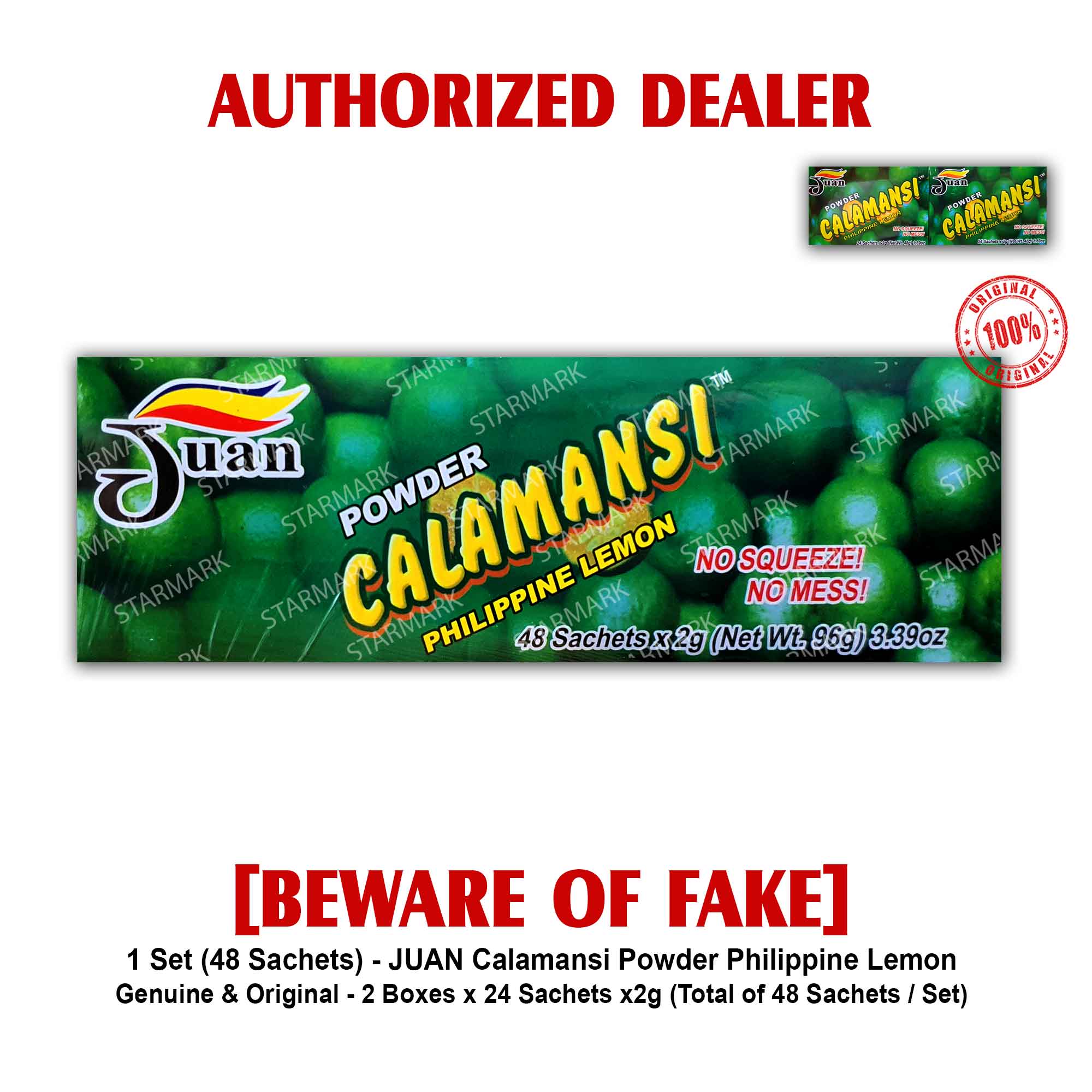 Juan Calamansi Juice Powder Philippine Lemon Powders Kalamansi 6 Boxes ...