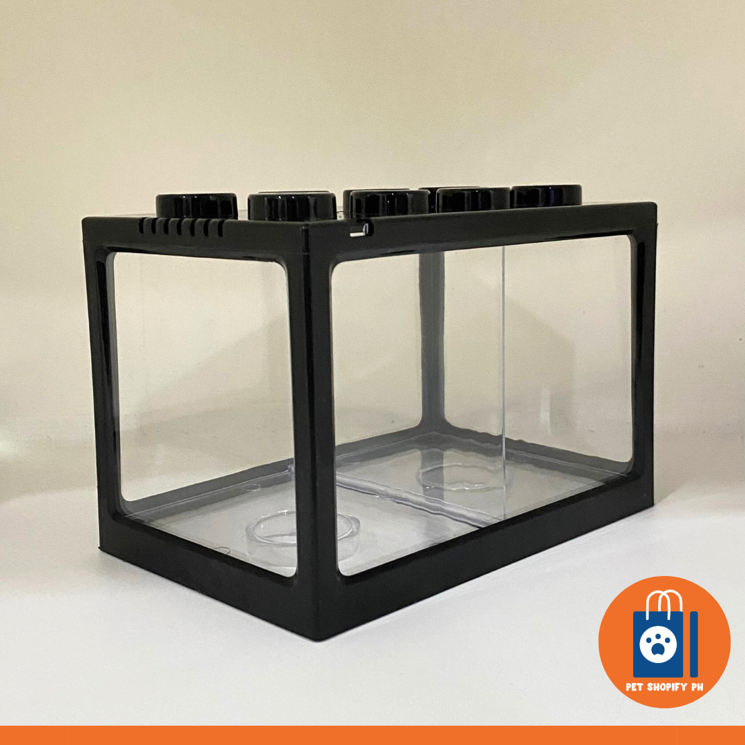 Big Double Lego Betta Tank Acrylic Betta Aquarium | Lazada PH