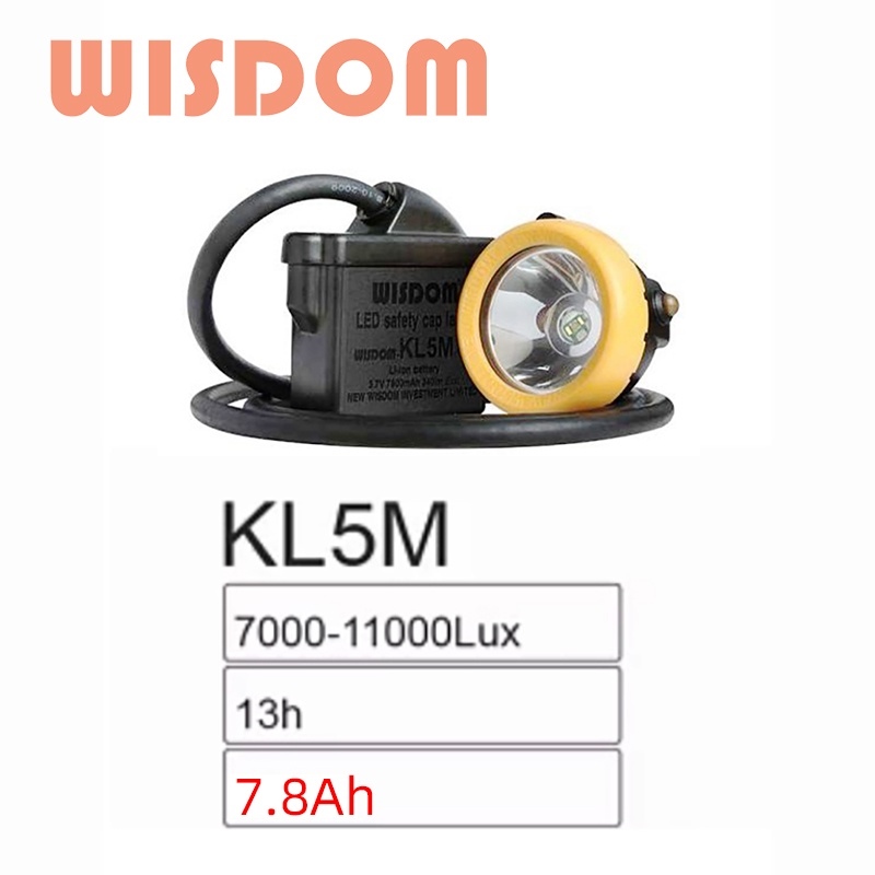 【Original authentic WISDOM】 logo LED explosion-proof miners lamp KL5M ...