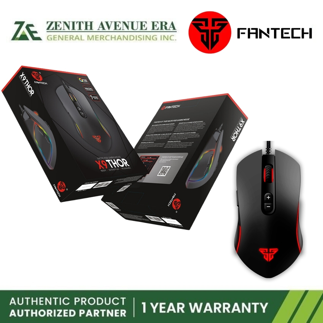 Fantech X9 Thor RGB Gaming Mouse Black | Lazada PH