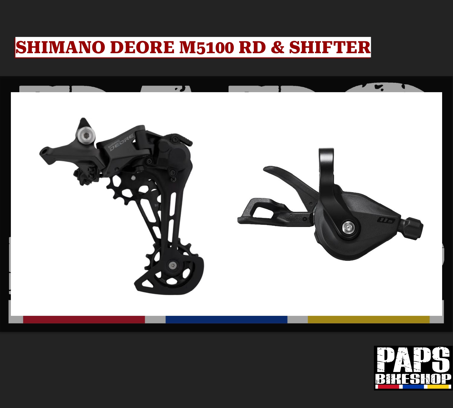 SHIMANO DEORE M5100 RD AND SHIFTER | Lazada PH