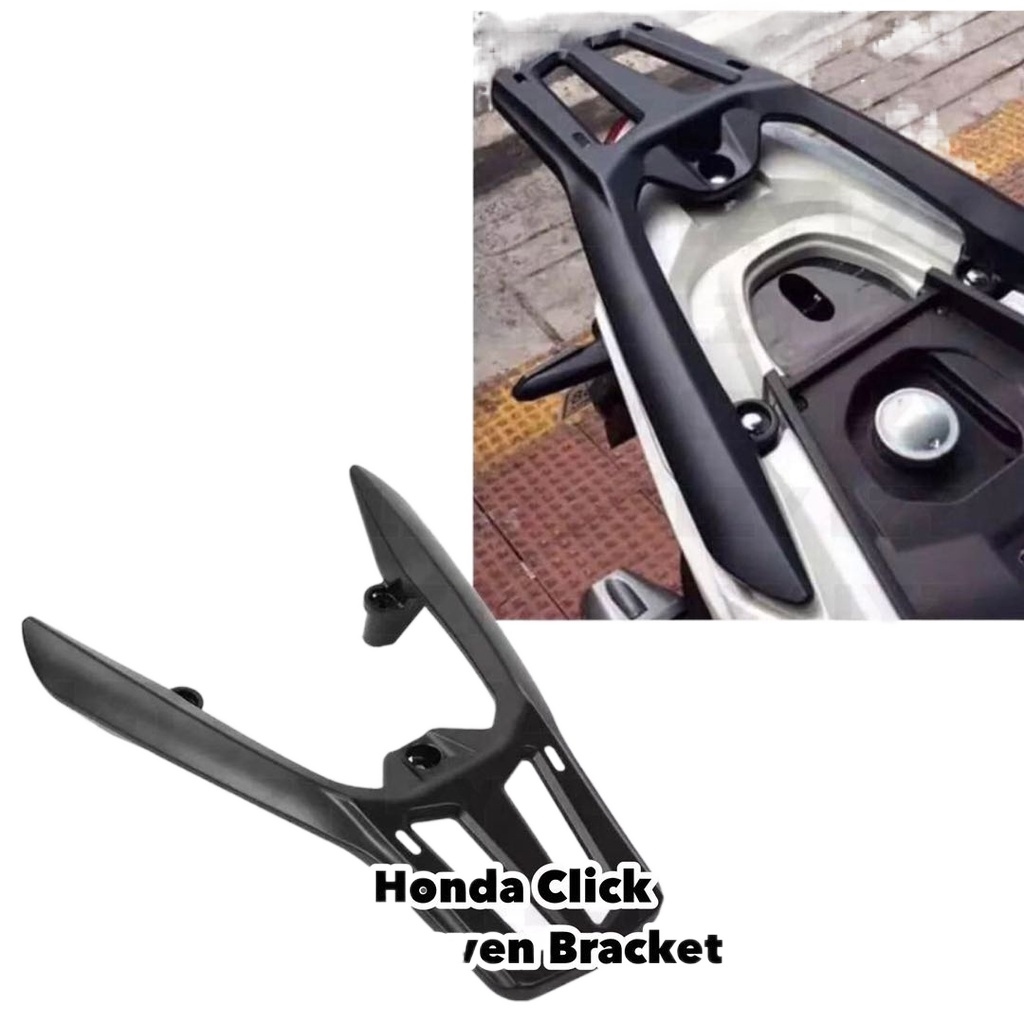 Honda Click SEC Raven Alloy Back Tail Top Box Bracket MOTORCYCLE ...