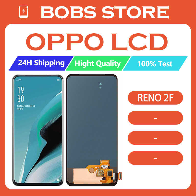 OPPO LCD RENO 2F LCD Digital Touch Screen Display Frame Assembly for ...