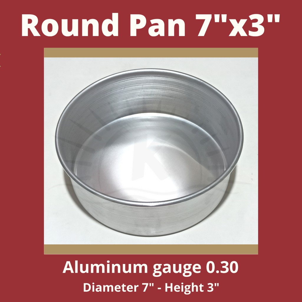 Aluminum Round Pan 7x3 | Lazada PH