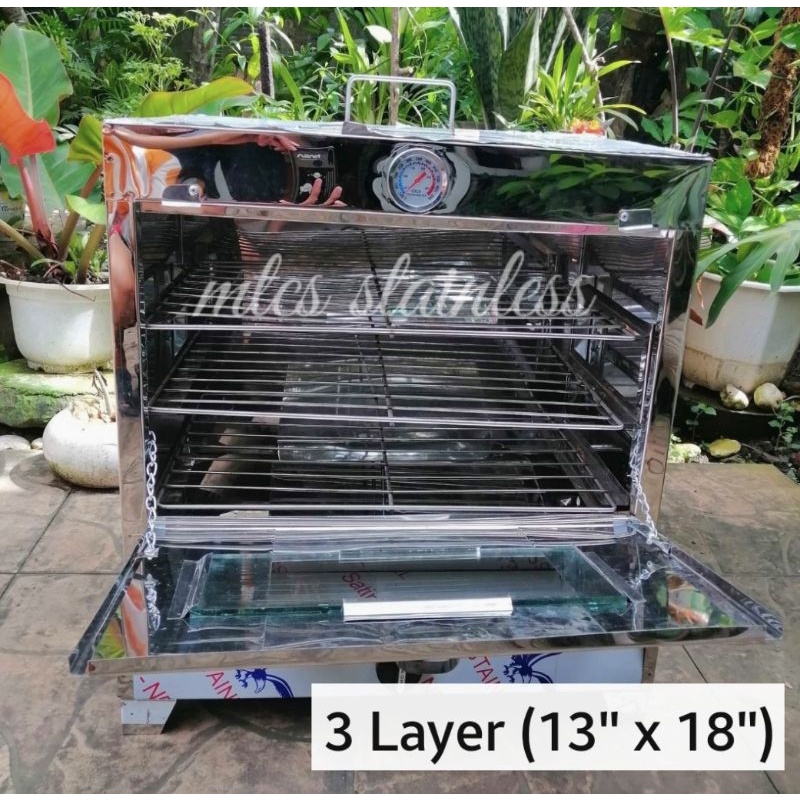3 Layer Oven, Gas Type Oven, Pure Stainless, Baking Equipment | Lazada PH