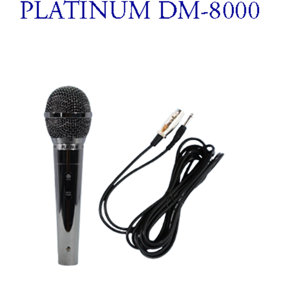 Platinum Gold DM-8000 Dynamic Microphone 5m thick cable | Lazada PH