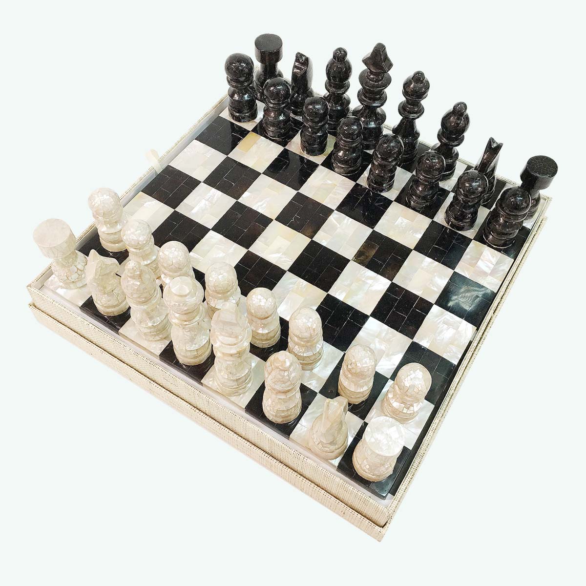 Mother of Pearl Chess Set 12 x 12" | Lazada PH