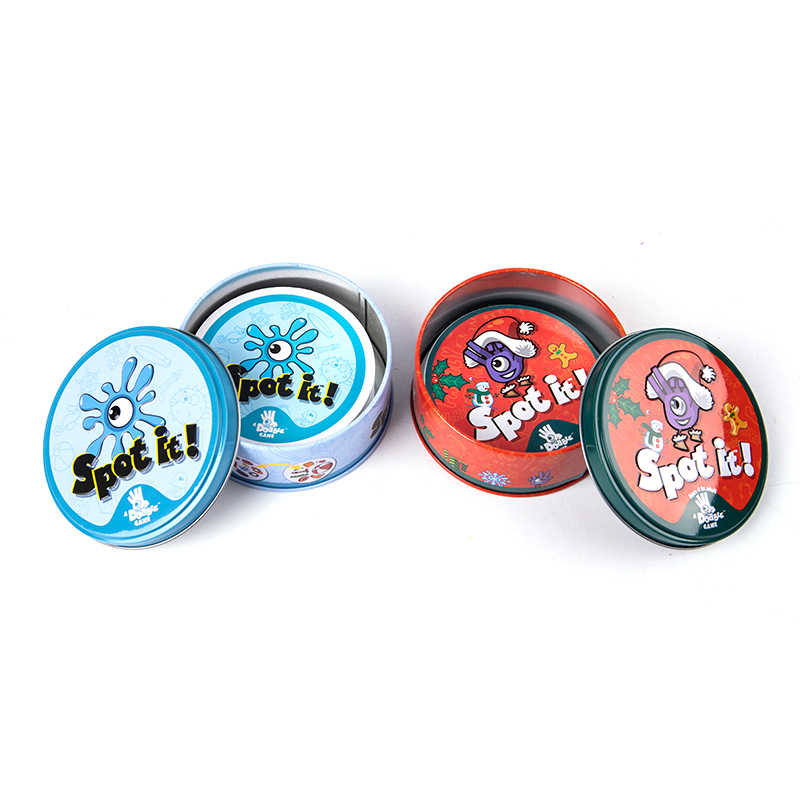 PINGZ Spot It Cards Game Holiday Dobble Game Cards Office Desk Game ...