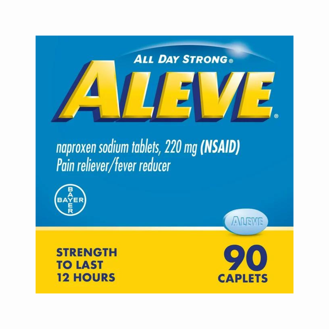 Aleve All Day Strong Reliever & Reducer 90 Caplets | Lazada PH