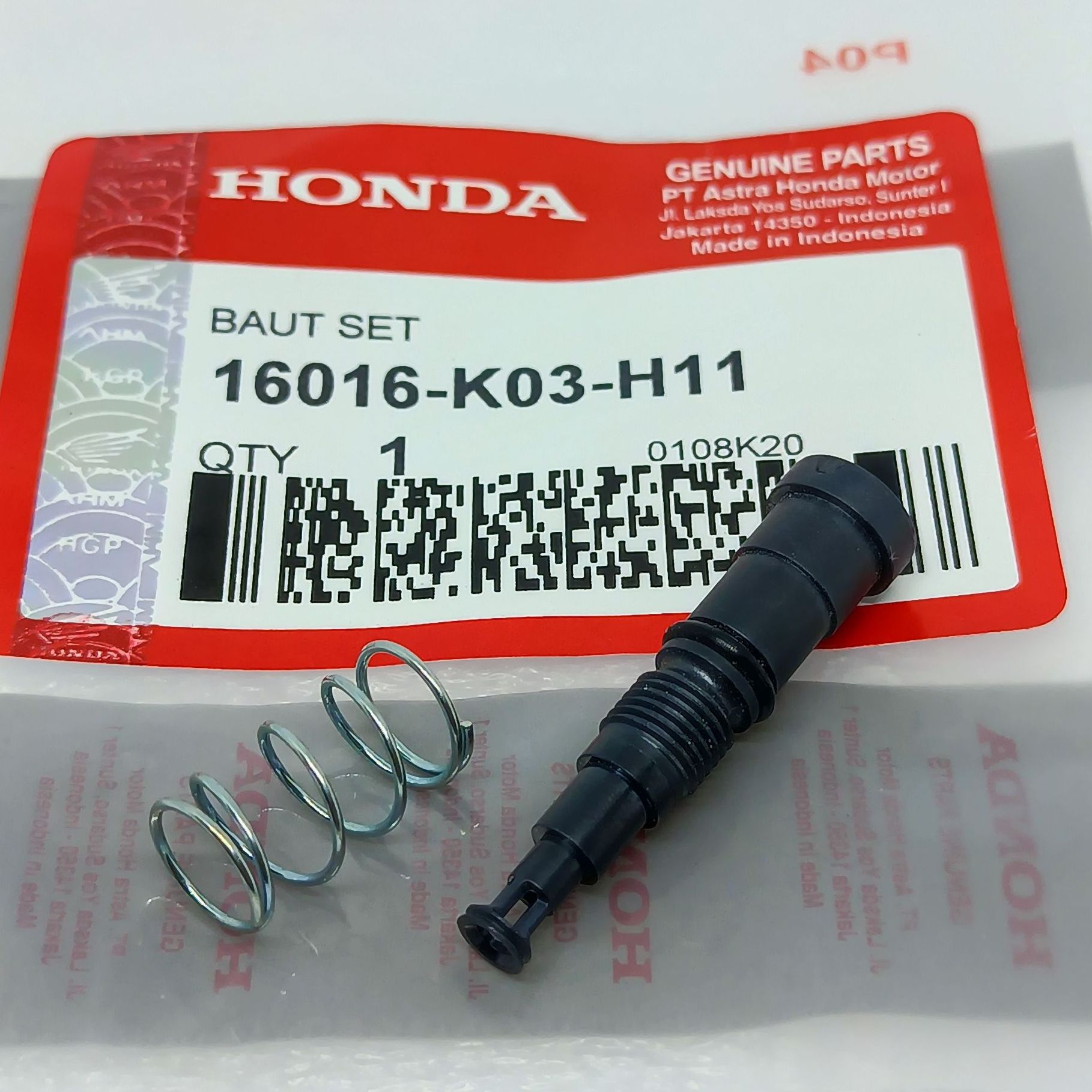 Honda Throttle Body Idle Air Screw Adjuster with Spring (1pc) - For ...