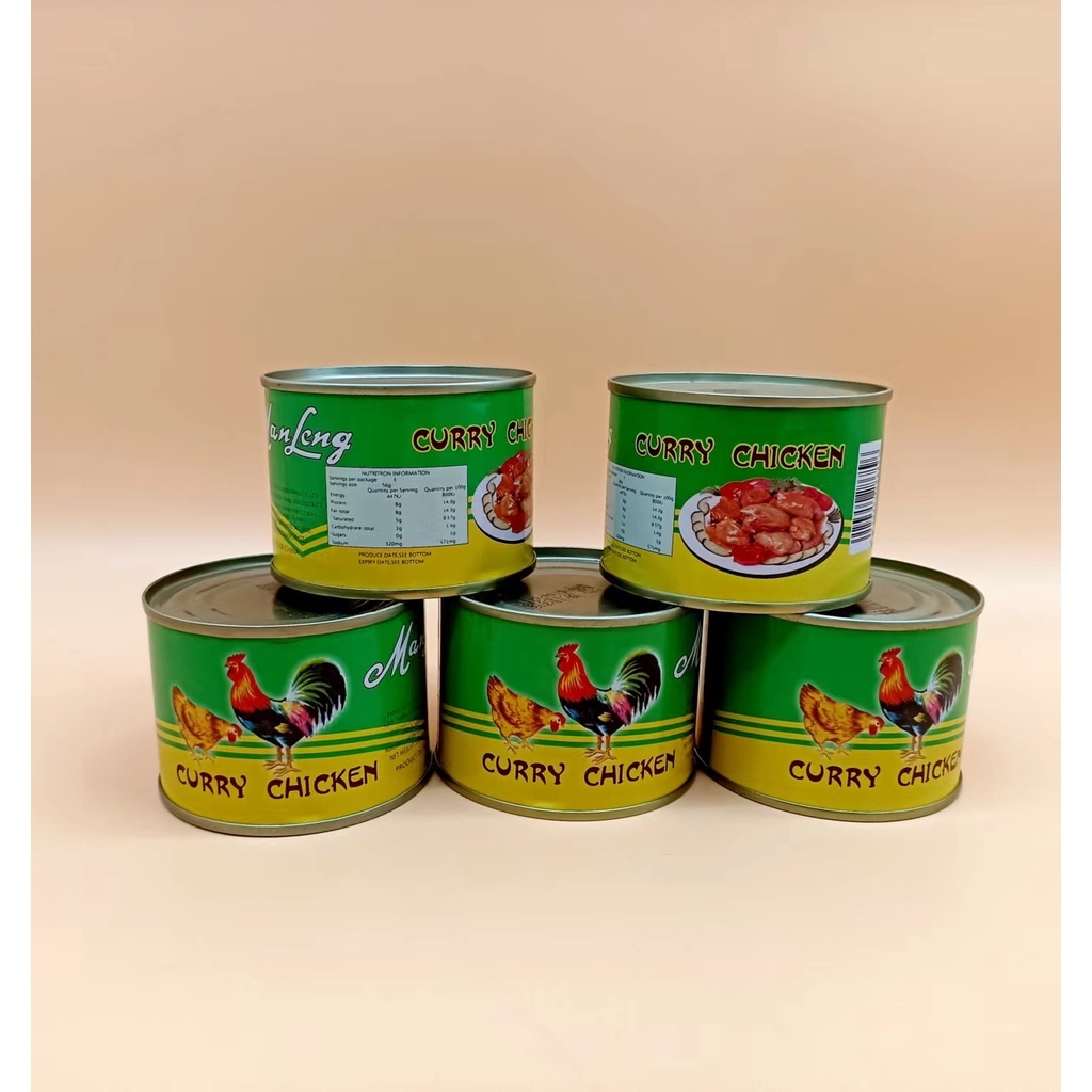 Sold per piece - MaLing Pork Luncheon Meat Bin Tai 397g/ Curry Chicken ...