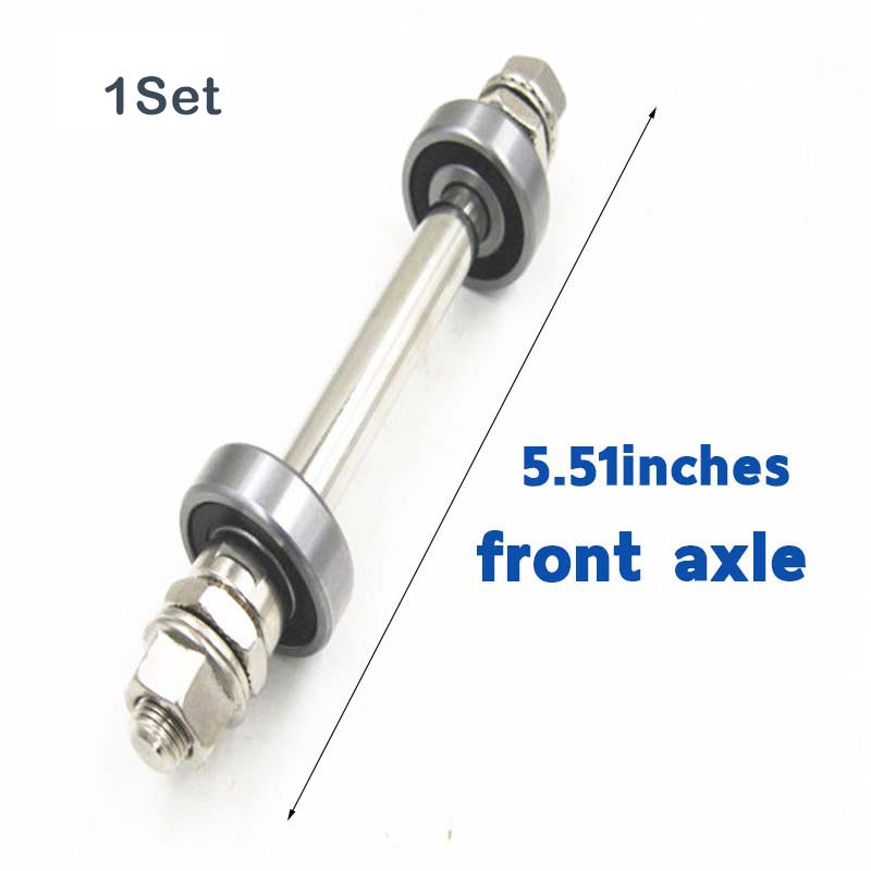 Bicycle Front Axle Sealed Bearing Spindle for BMX Mountain Bike MTB ...