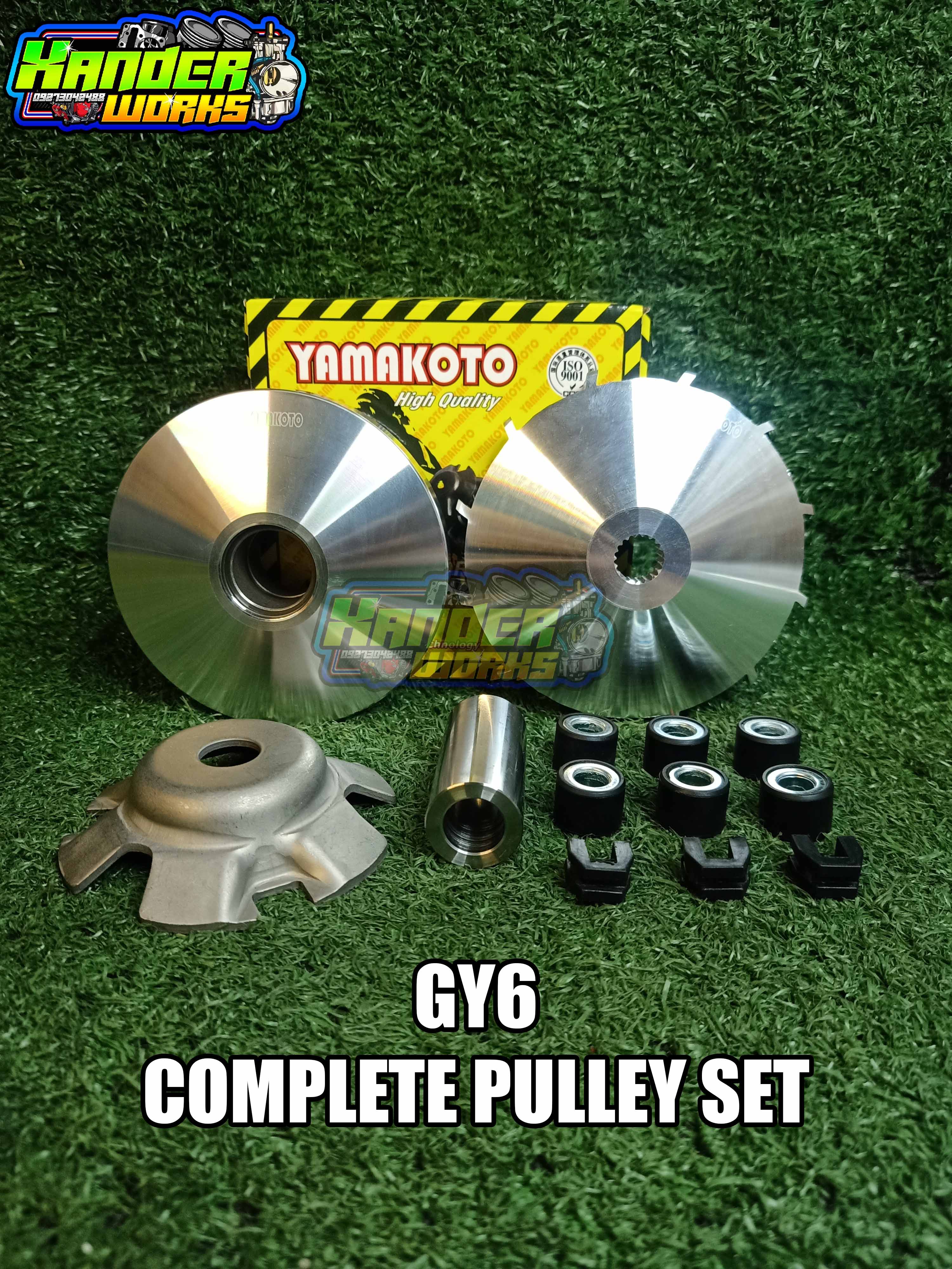 GY6 STOCK COMPLETE PULLEY SET WITH FREE FLYBALL | Lazada PH