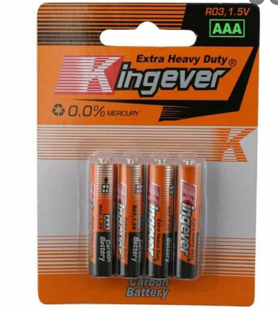 Kingever King Ever Extra Heavy Duty Battery Batteries AA Double A or ...