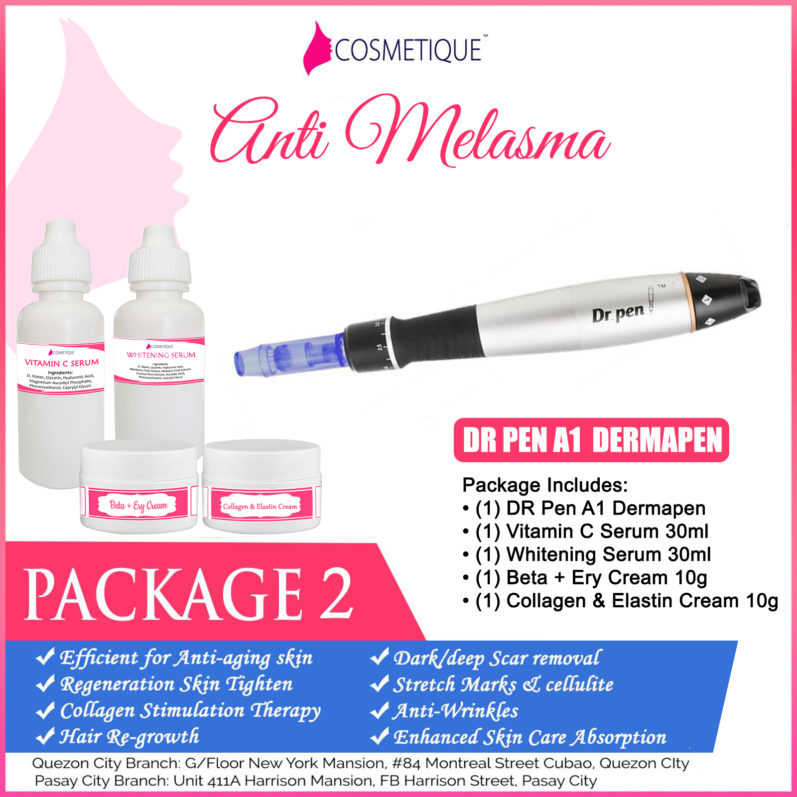 Dr Pen A1 Dermapen Skin Whitening Dark Spots Hyperpigmentation Removal ...