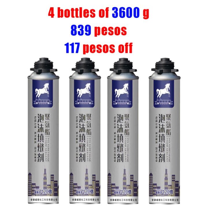 👍900G Send Hose👍Expanding Foam Spray 500 times high foaming Thermal ...