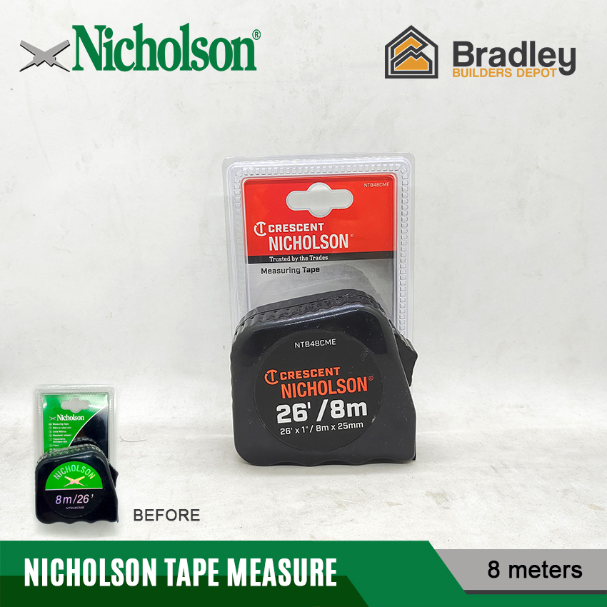 Nicholson Steel Measuring Tape | Lazada PH