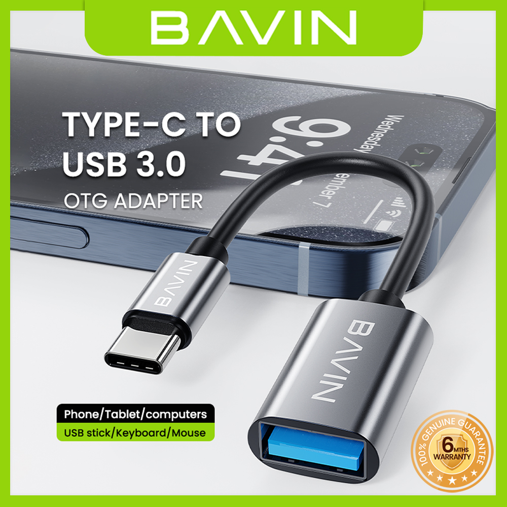 BAVIN O54 USB-C to USB 3.0 OTG Adapter thunderbolt 3 to USB Female ...