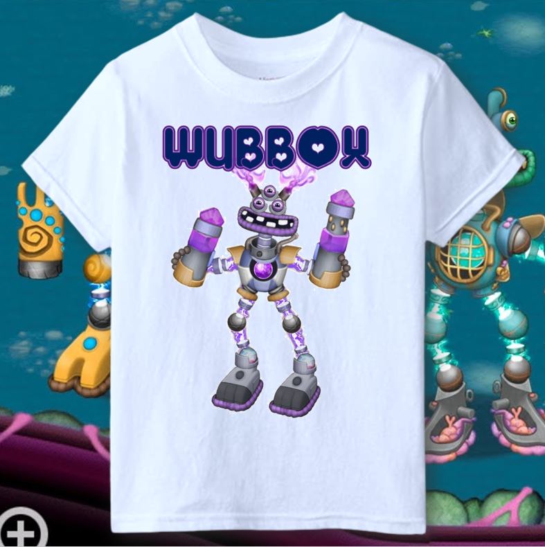WUBBOX 2 SINGING MONSTER Birthday Shirt for KIDS 0-12 years old ...