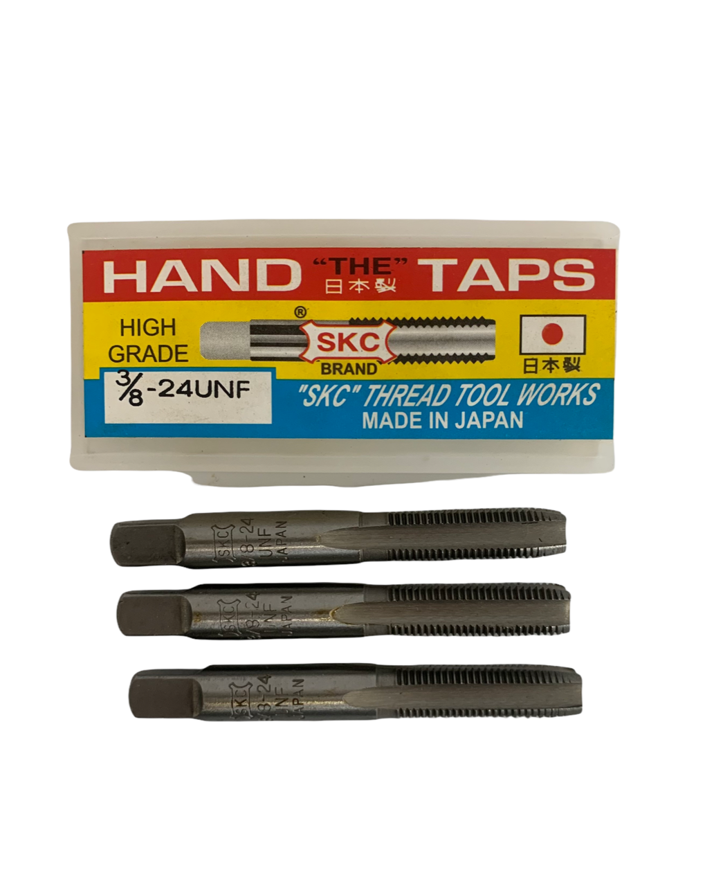 SKC 3 pc. Hand Tap Set 3/8" x 24UNF Made in Japan | Lazada PH