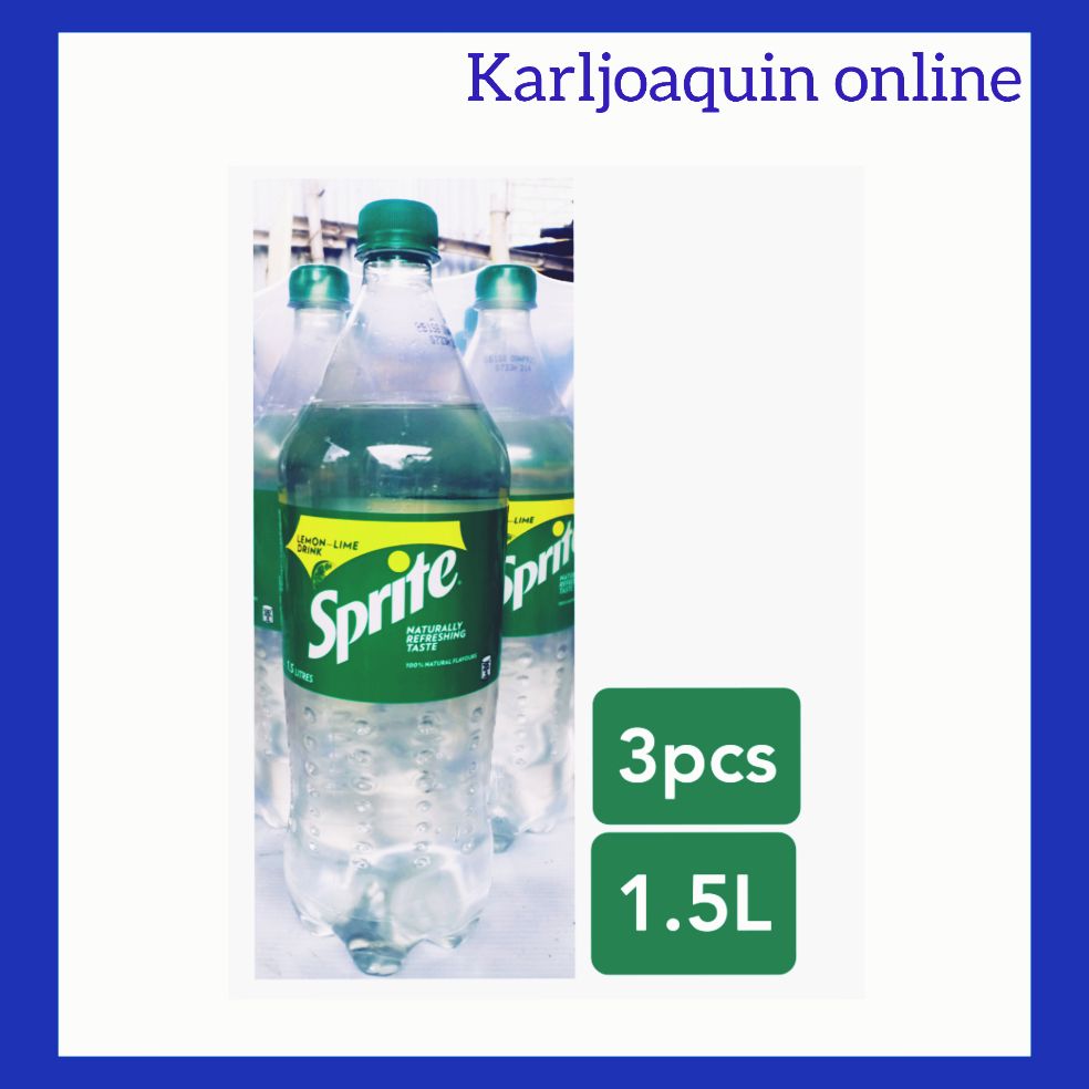 Sprite 1.5L x 3 pcs. | Lazada PH