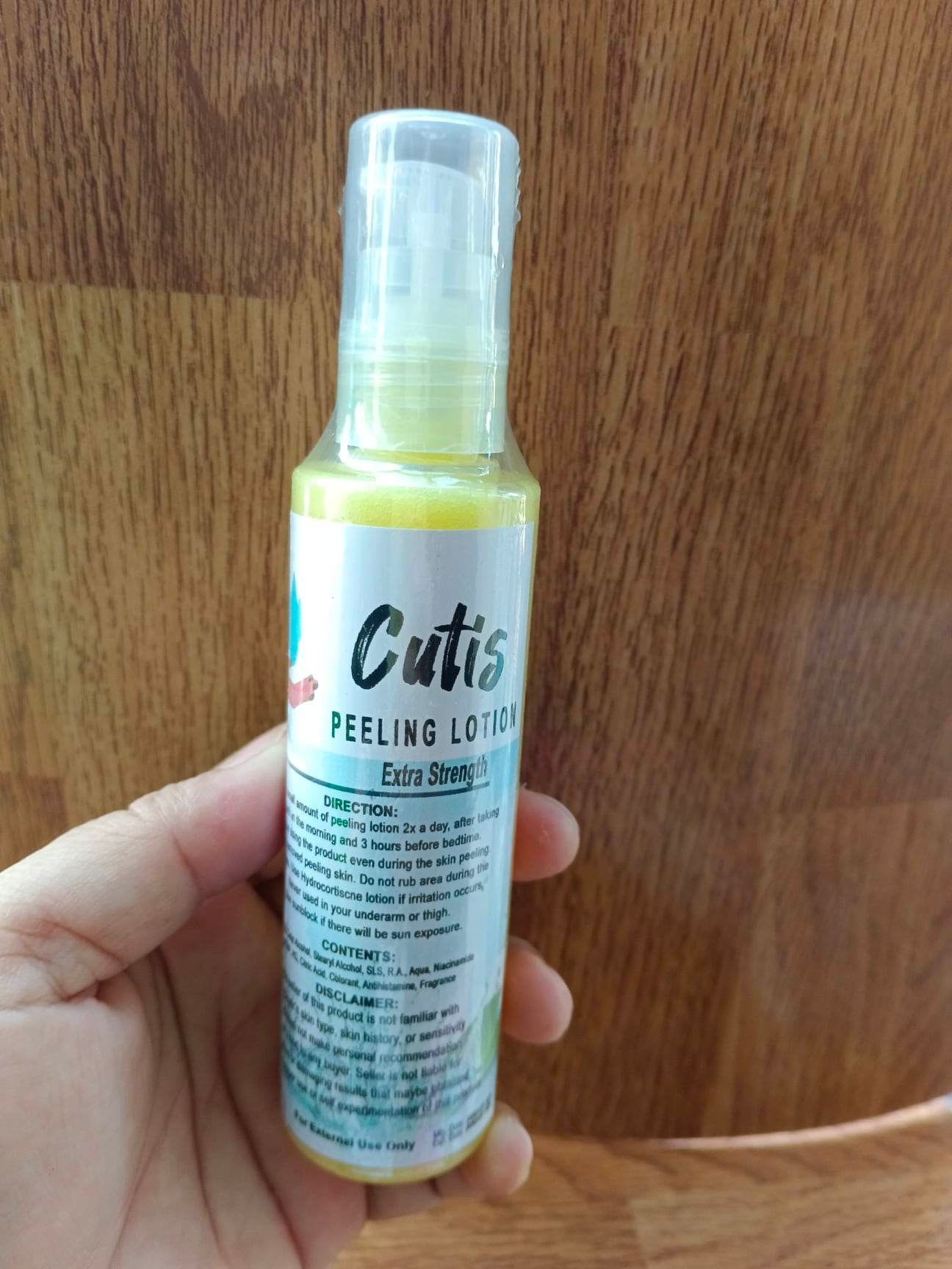 CUTIS PEELING LOTION 100ML | Lazada PH